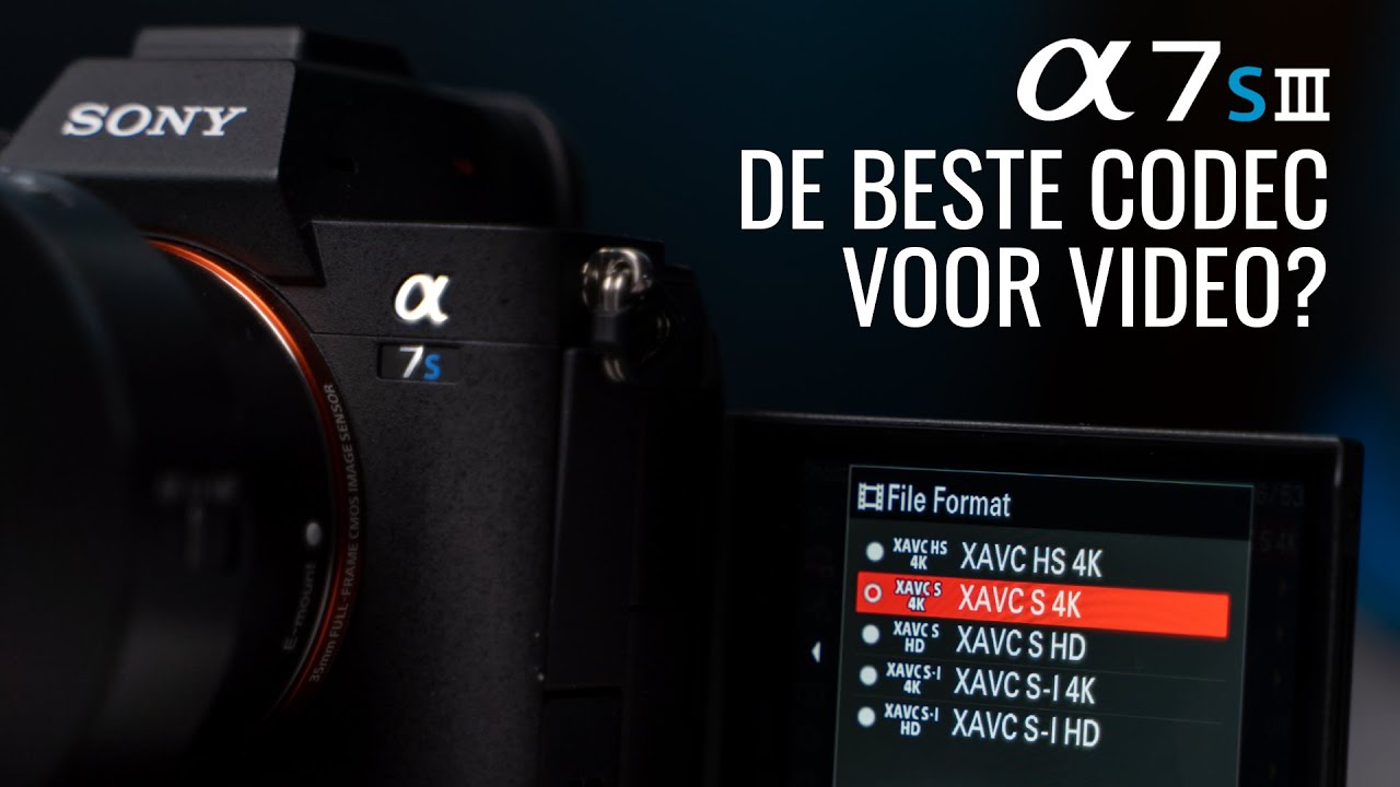 Beste SONY CODEC voor video? // H.264, XAVC S, All-I?! - YouTube