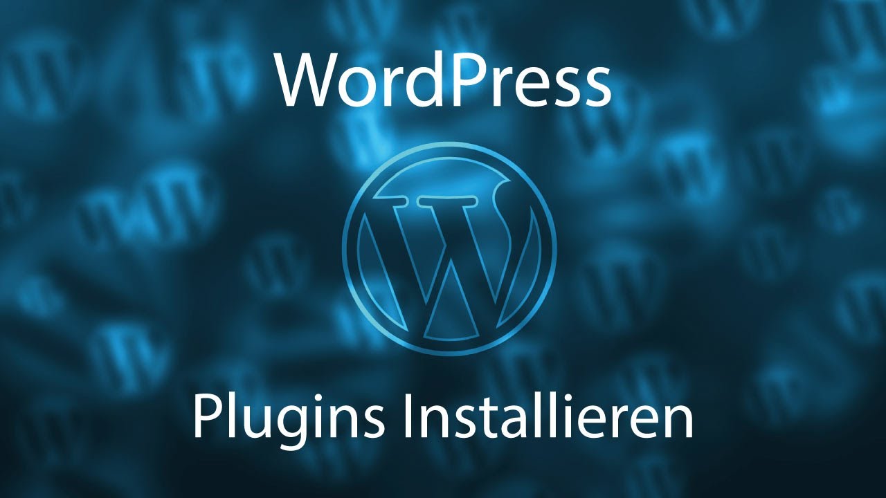 WordPress Tutorial Plugin Installieren | Webagentur München - YouTube
