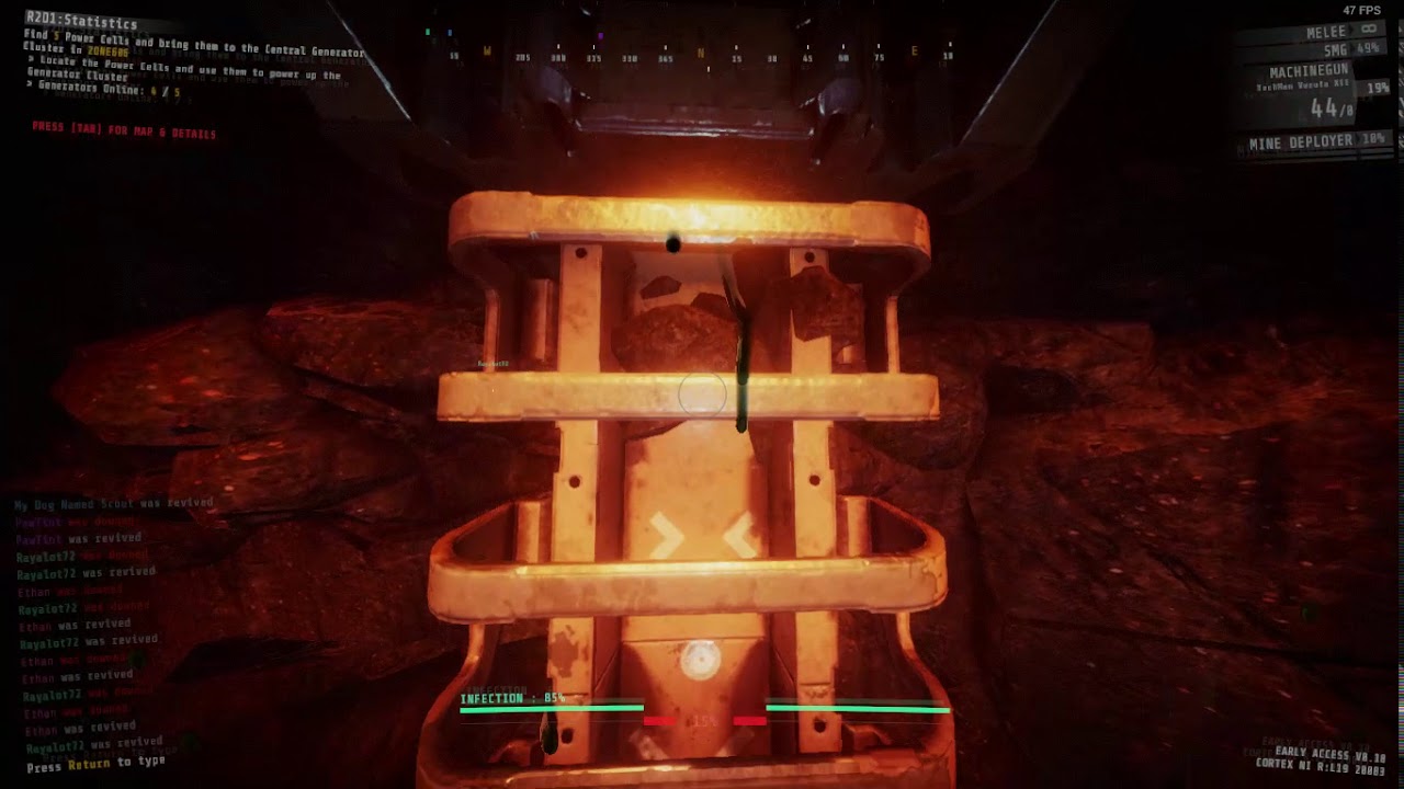 GTFO R2D1 Full Map Clear | ZONE_610/608/615/613 | No Commentary | Part ...