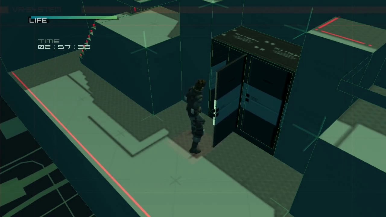 SNEAKING LEVEL 10 - MGS1 SNAKE - VR Missions - Metal Gear Solid 2 (PS3 ...