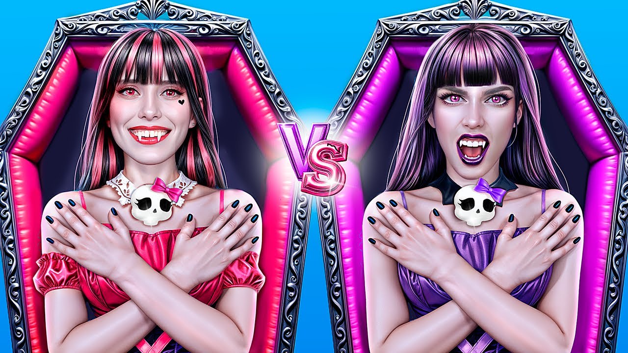 Vom Nerd zur Schönheit Draculaura in Monster High / Wie man ein Vampir ...