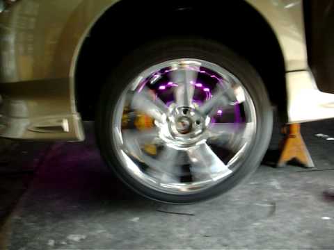 led strip wheels - YouTube