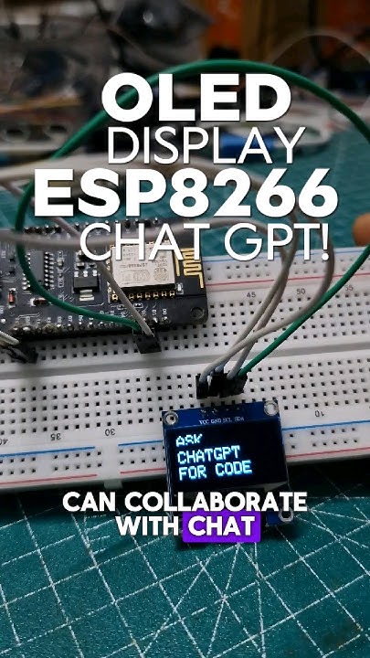 Asking Chat Gpt To Code Esp8266 With OLED Display #chatgpt #ai #electronics #esp #esp8266 #tech ...