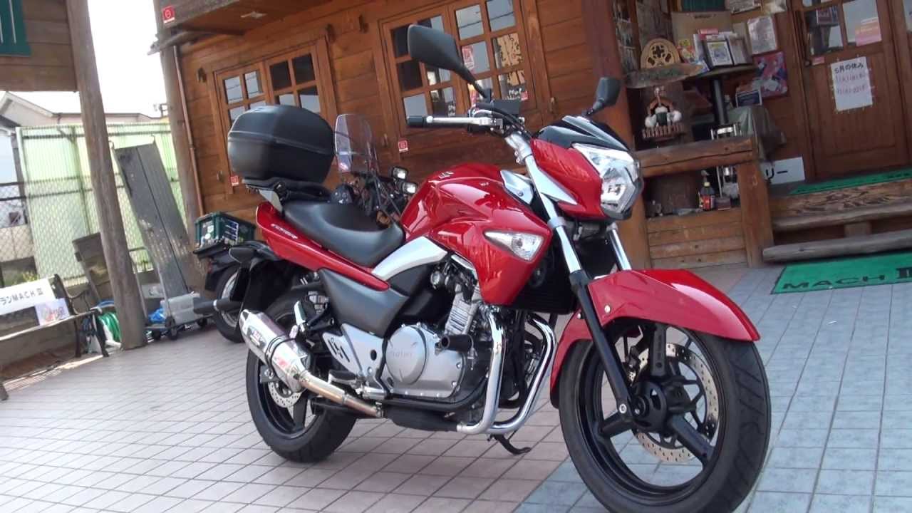 YOSHIMURA 2013 GSR Suzuki Inazuma 250 GSR 250 - YouTube