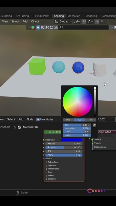 Adding material colors in Blender Tutorial - YouTube