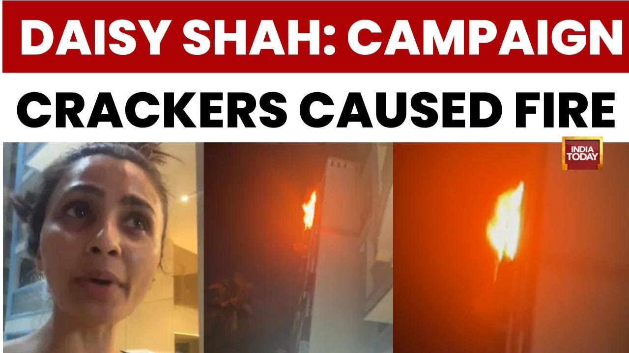 Actor Daisy Shah Slams 'Stupid' Campaigners After Firecrackers Spark ...