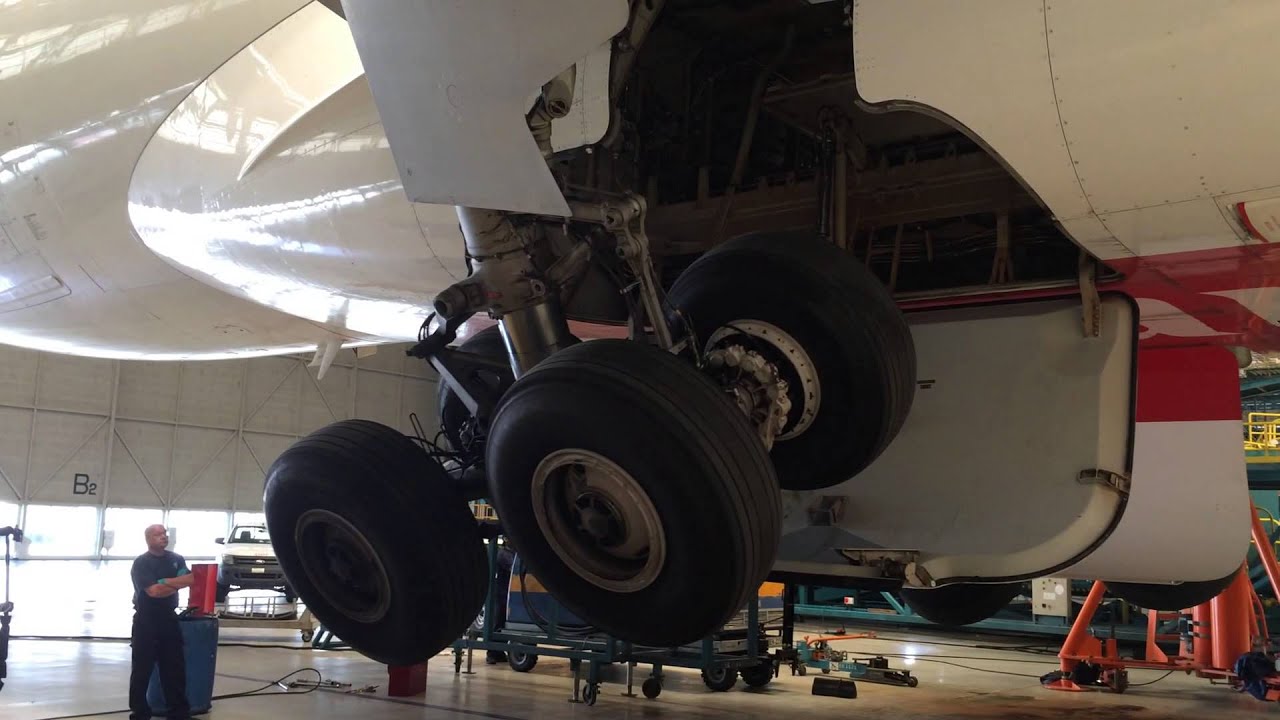Airbus A330 Gear retraction test (3) - YouTube