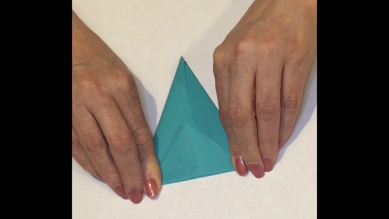 Como hacer un pajarito “Origami” - YouTube