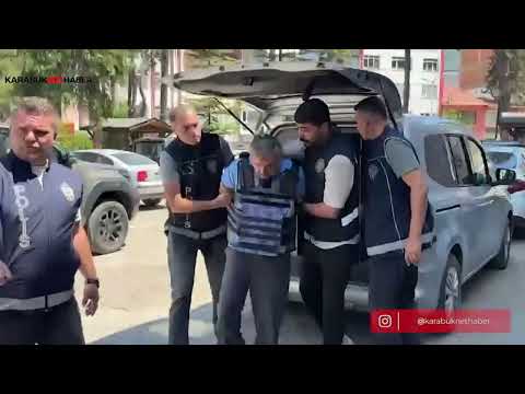 YENİCE'DE EŞİNİ ÖLDÜREN ŞÜPHELİ ADLİYEYE SEVK EDİLDİ