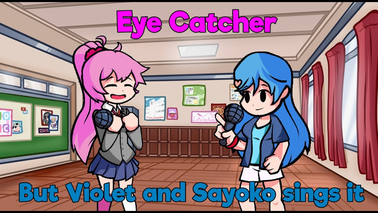 Happy Maker (Eye Catcher But Violet and Sayoko sings it) - YouTube