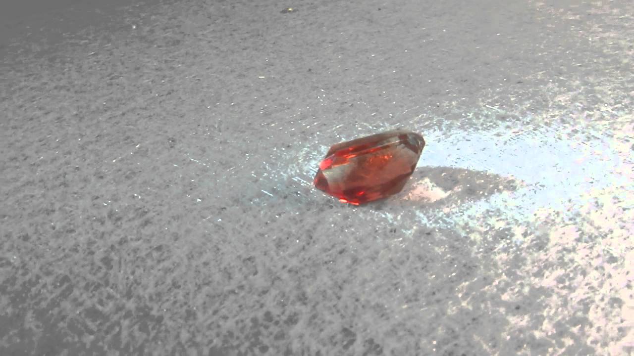 RED SUNSTONE Dust Devil Mine Oregon 12 x 7 Scissor Cut - YouTube