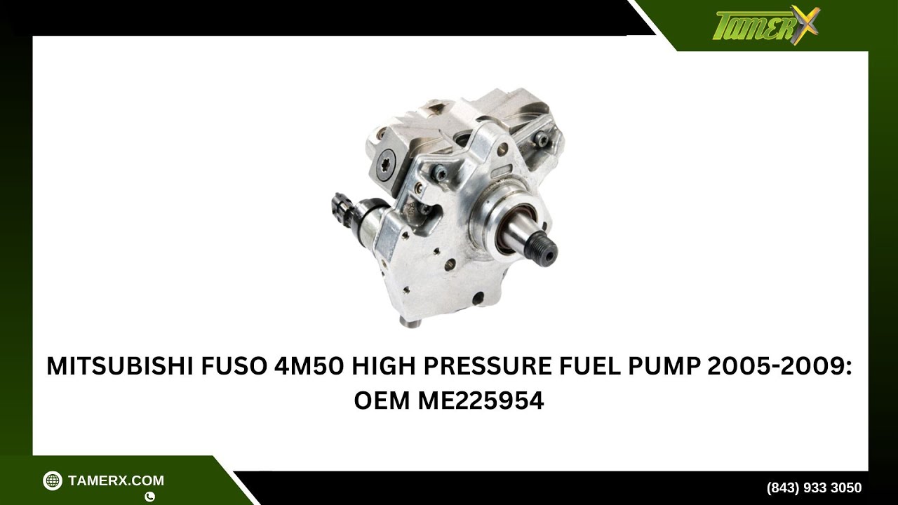 Mitsubishi Fuso 4M50 High Pressure Fuel Pump 2005-2009: OEM ME225954 ...