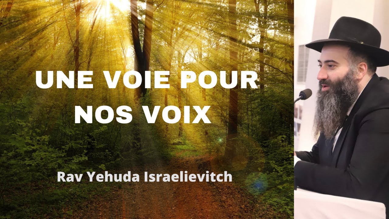 Une voie pour nos voix | Rav Yehuda Israelievitch - YouTube