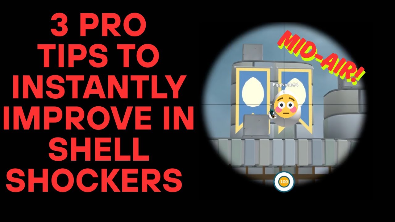 3 PRO tips Every Shell Shockers Player MUST Know! || INSTANTLY improve ...