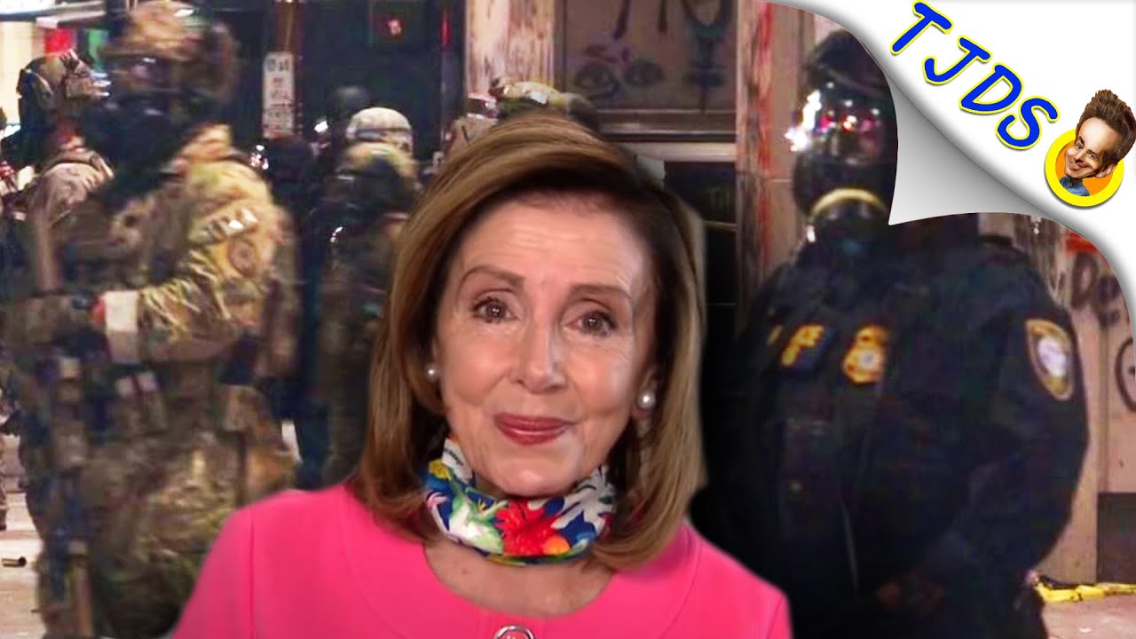 Pelosi Funding Trump's Federal Goon Squad While Virtue Signaling ...