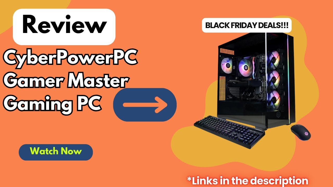 CyberPowerPC Gamer Master Gaming PC Review | Ryzen 7 8700F, RTX 5060 Ti ...