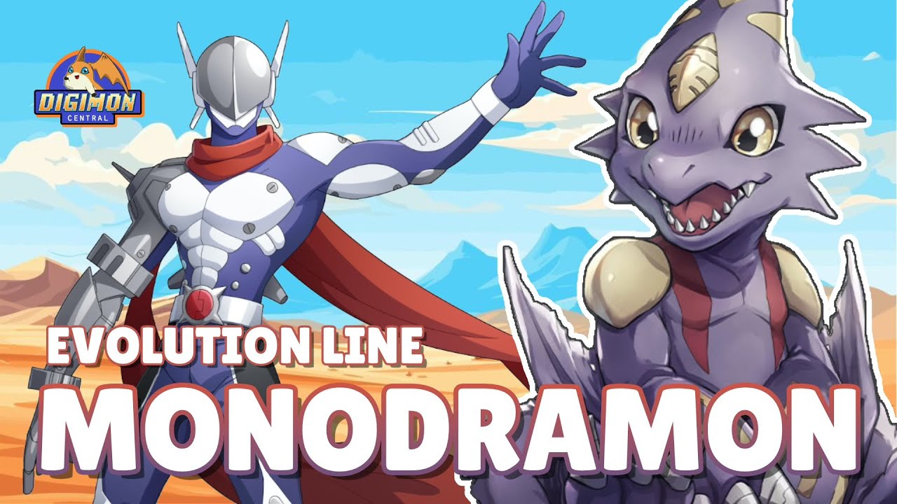 Monodramon Evolution Line - YouTube