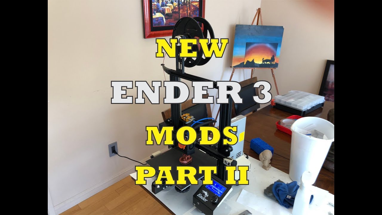 The Studios New Ender 3 Build & MODS Part II - YouTube