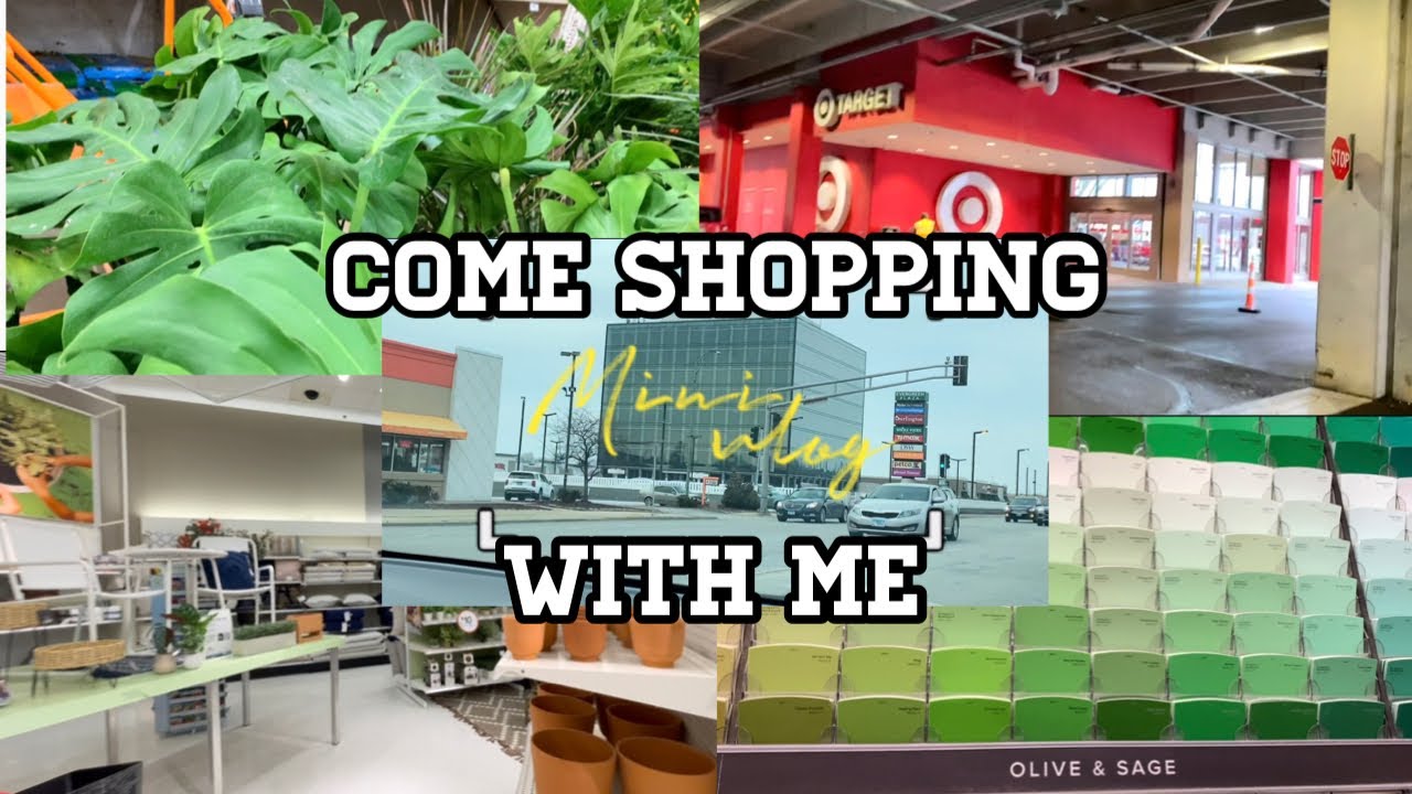 COME SHOPPING WITH ME | Target & Home depot Vlog - YouTube