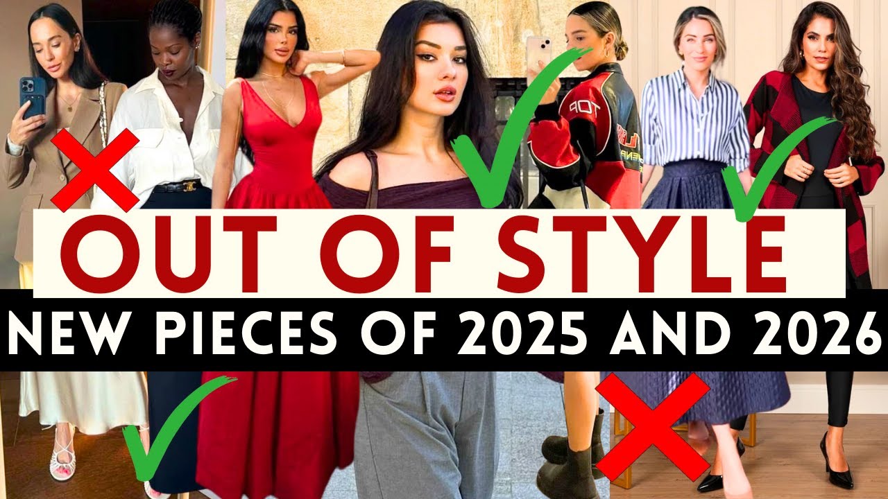 🔴NEW OUT OF STYLE TRENDS AND HOW TO REPLACE THEM! - YouTube