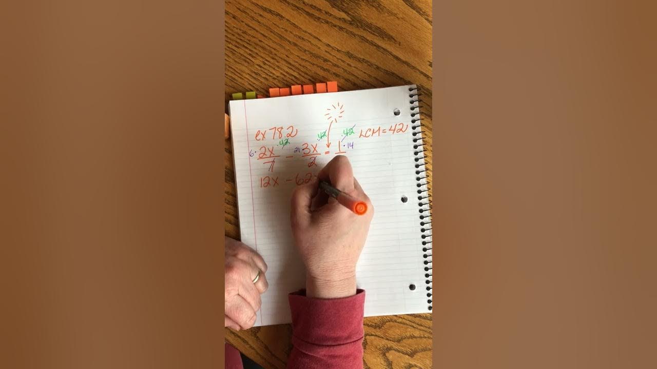 SAXON ALGEBRA 1 | LESSON 78 - YouTube