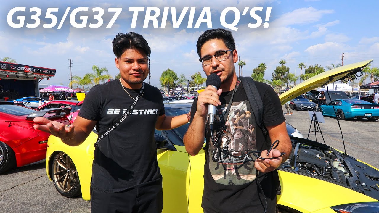 Asking G35/G37 Owners Trivia Questions! Ft. BeDistinct - YouTube