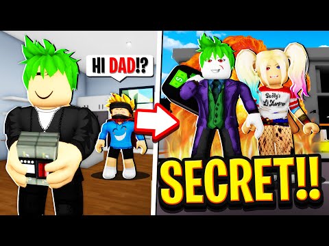 My Parents Were SECRET SUPERVILLAINS in Roblox BROOKHAVEN RP!!