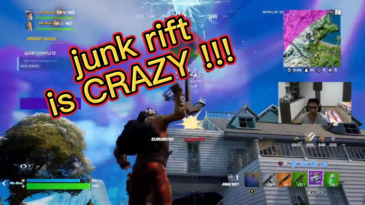 JUNK RIFT IS CRAZY !!! - YouTube