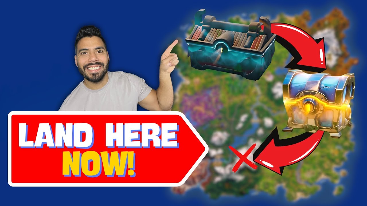 Fortnite Chapter 6's HIDDEN Gem Landing Spot EXPOSED! - YouTube