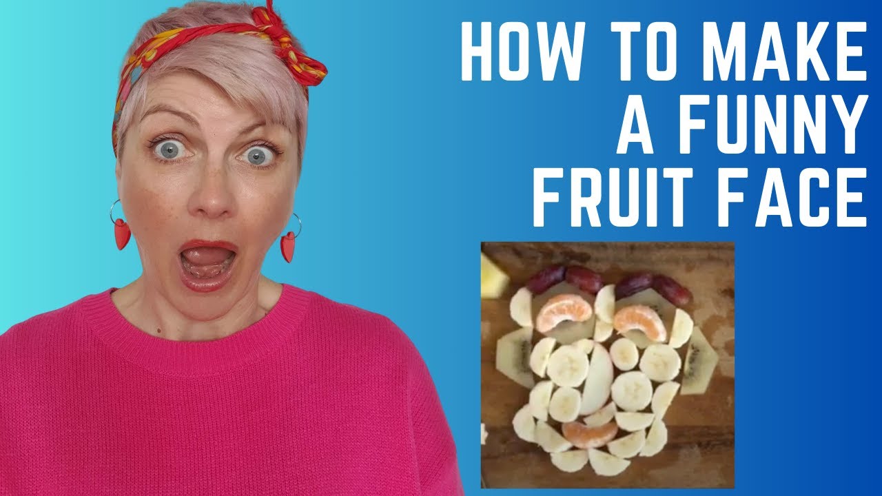 How to make a Face from fruit - YouTube