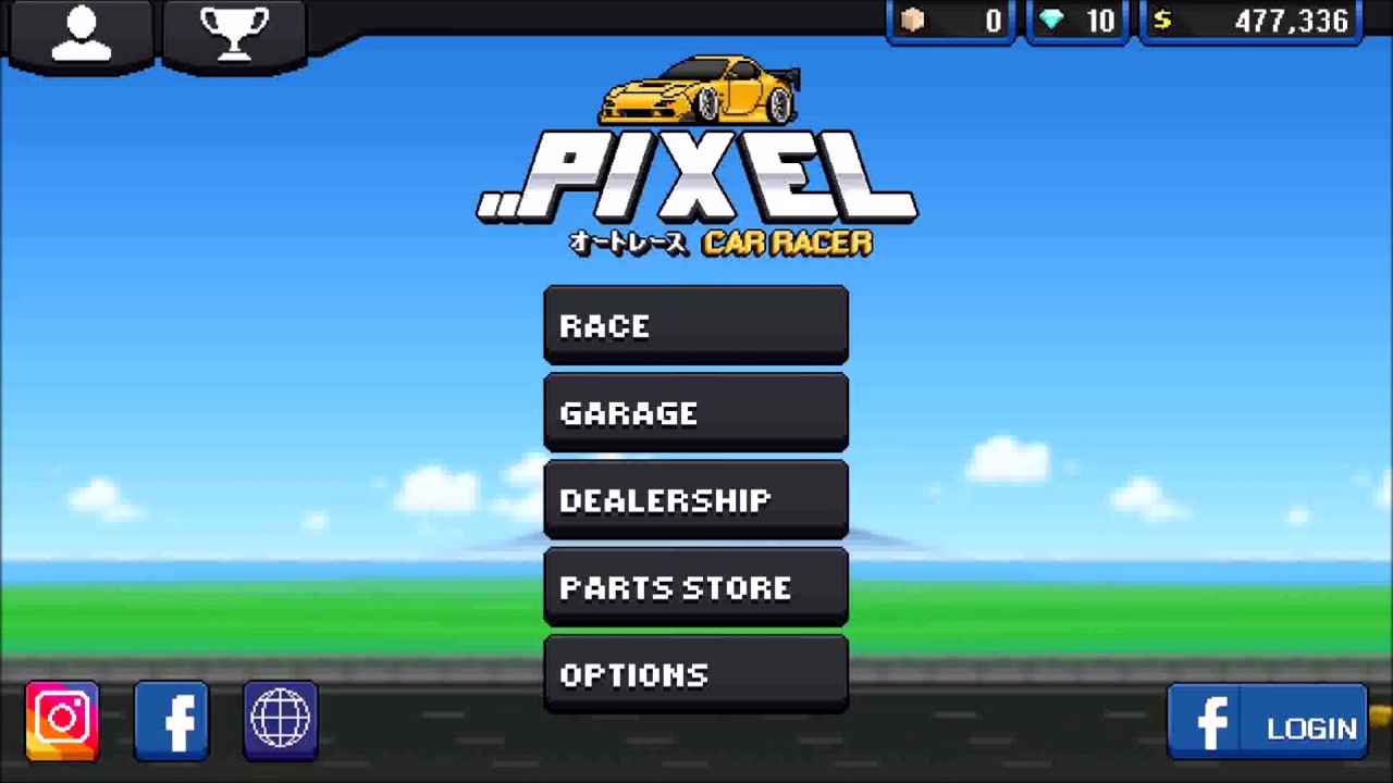 Pixel Car Racer!!! The Best Car Set Up In The Game!!! - YouTube
