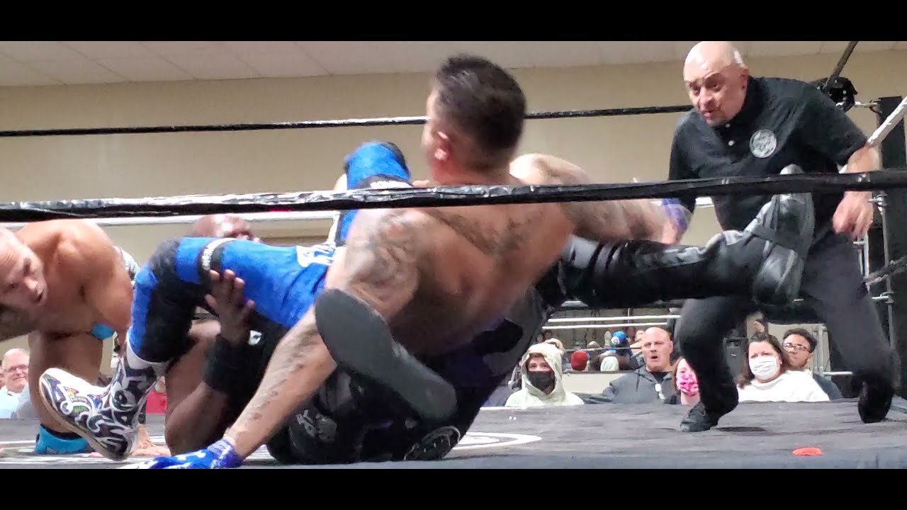 Slyck Wagner Brown v Jora Johl v Magnificent Marcos(c) w/Honest Abe ...