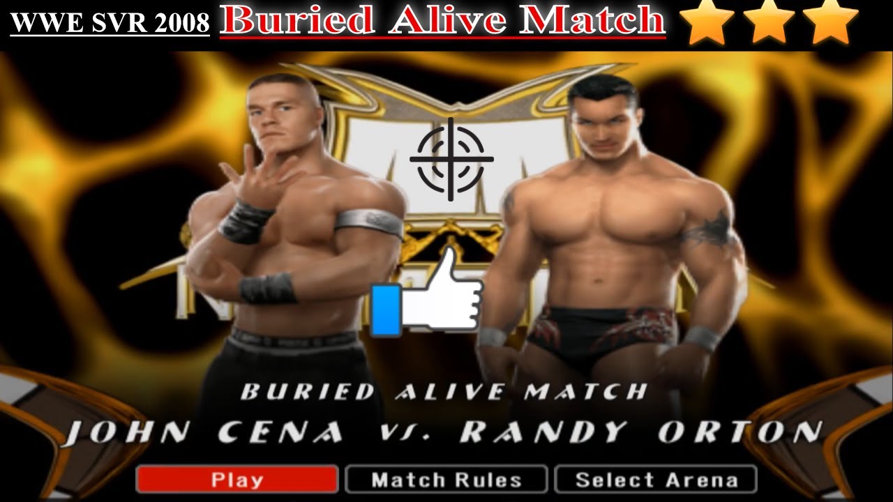 WWE Buried Alive Match SMACKDOWN VS RAW 2008 | WWE SVR 2008 Buried ...