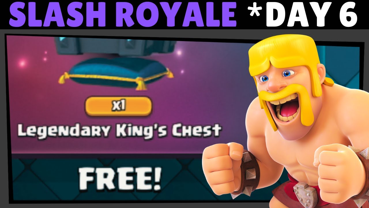 Unlocking the FREE Legendary King Chest 👍 - YouTube