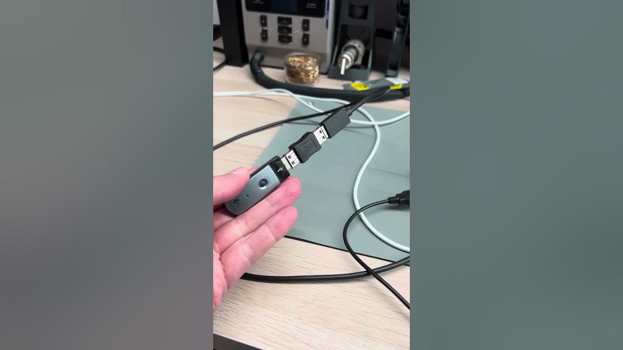 FabGL on ESP32-S3 with USB keyboard (wireless) - YouTube