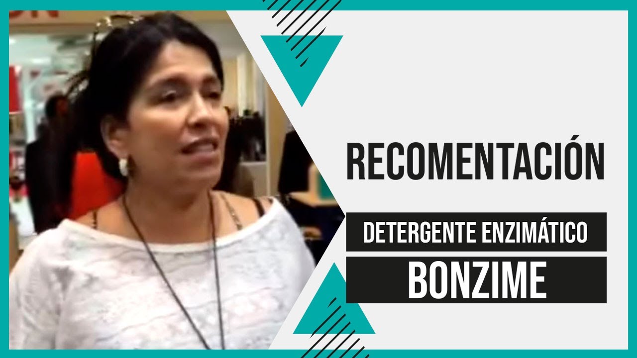 Recomendación Bonzyme Detergente Enzimático - YouTube