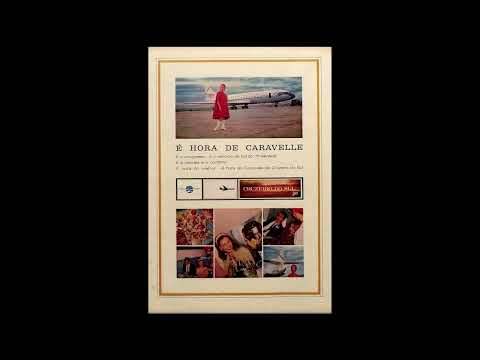 Propaganda Cruzeiro do Sul 1967 - Caravelle (Aviação Brasileira)