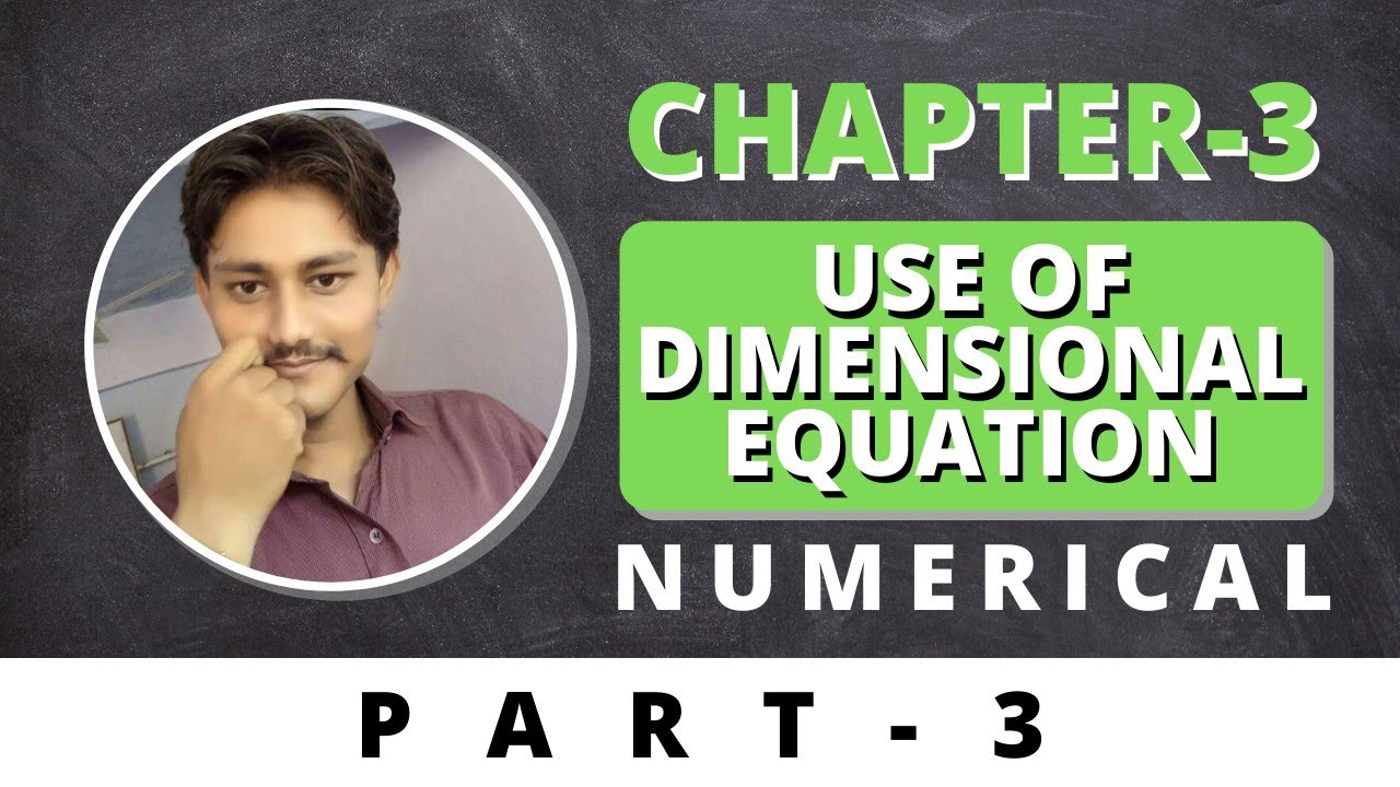 Chapter-3 Dimensional analysis |Part-3|NCERT numericals solution| Class ...