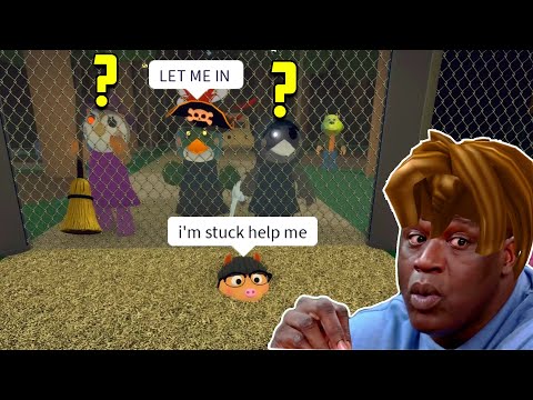 ROBLOX PIGGY FUNNY MEME MOMENTS (i got stuck)