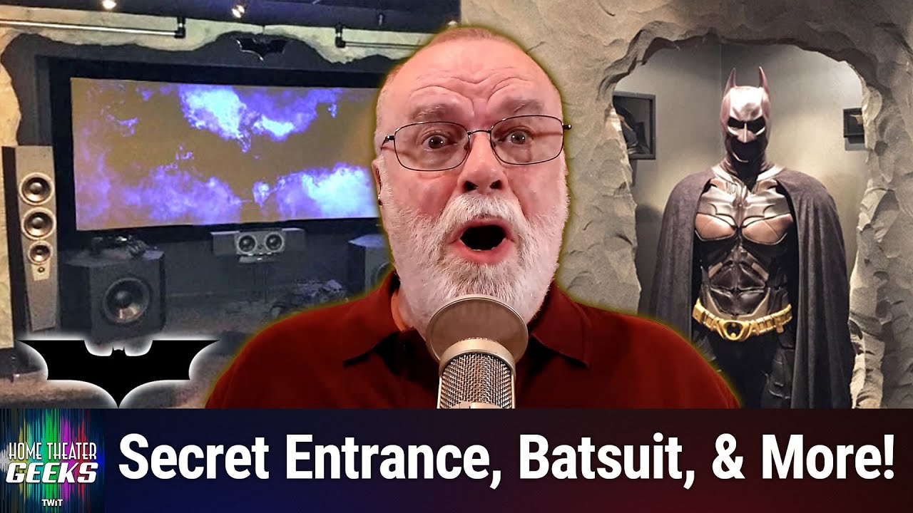 The Batcave! - Home Theater of the Month - YouTube