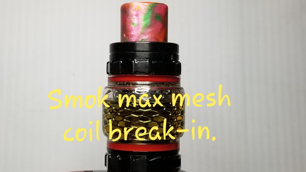 Smok coil break-in - YouTube