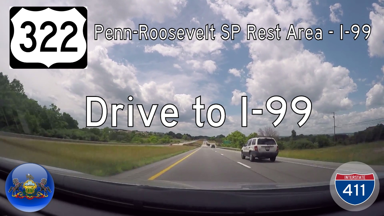 US Highway 322 - Penn Roosevelt State Park - Interstate 99 - Penn ...