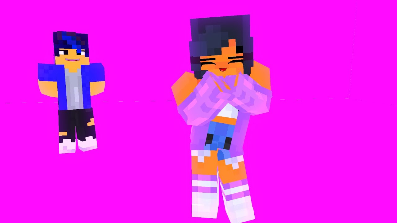 COUPLE GOOMY GOOMY DANCE POOR EIN ,APHMAU RICH -MINECRAFT ANIMATION # ...