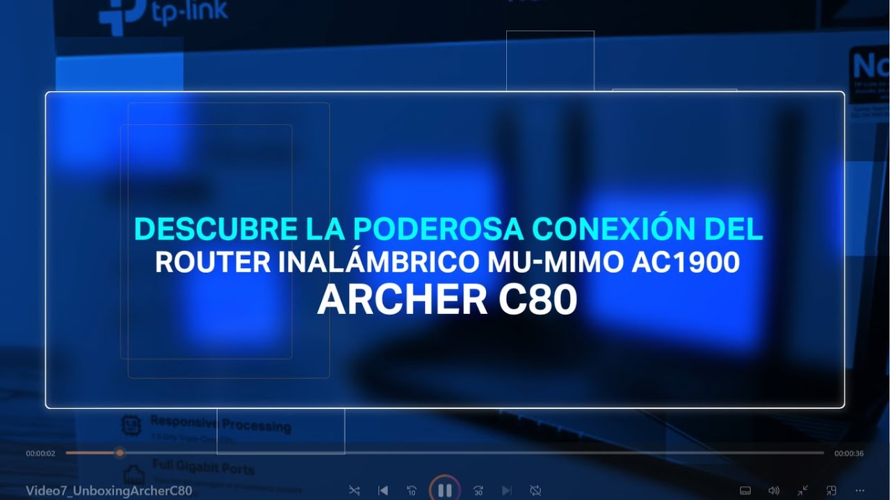 Unboxing del Router Archer C80. - YouTube