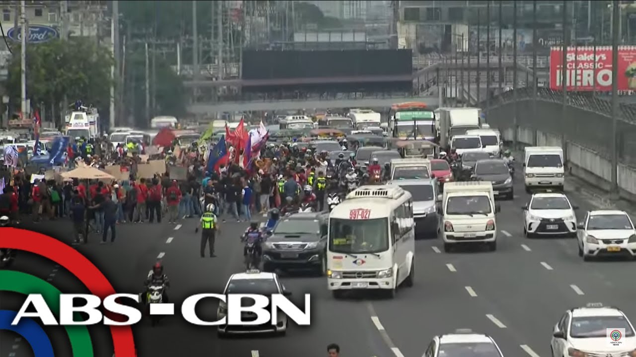 LIVE: Traffic situation on Commonwealth Avenue ahead of #SONA2024 | ABS ...