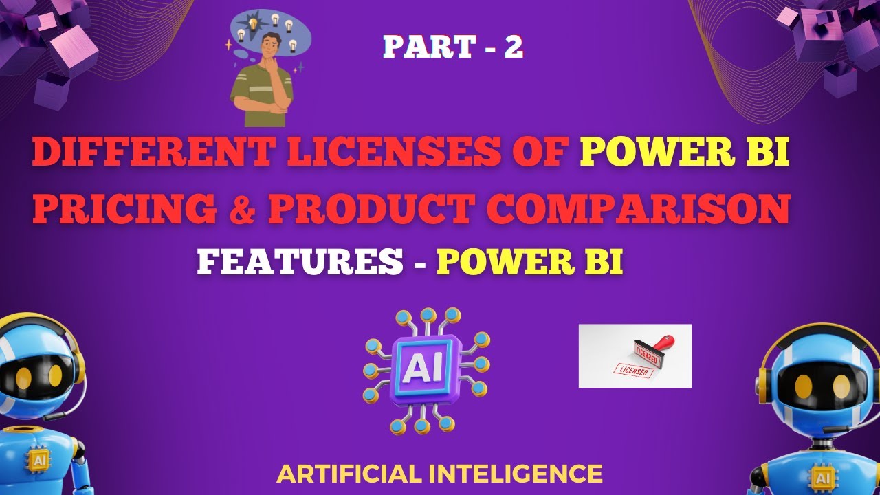 Part - 2 | Types of licenses in Power BI | Pricing & Product Comparison ...