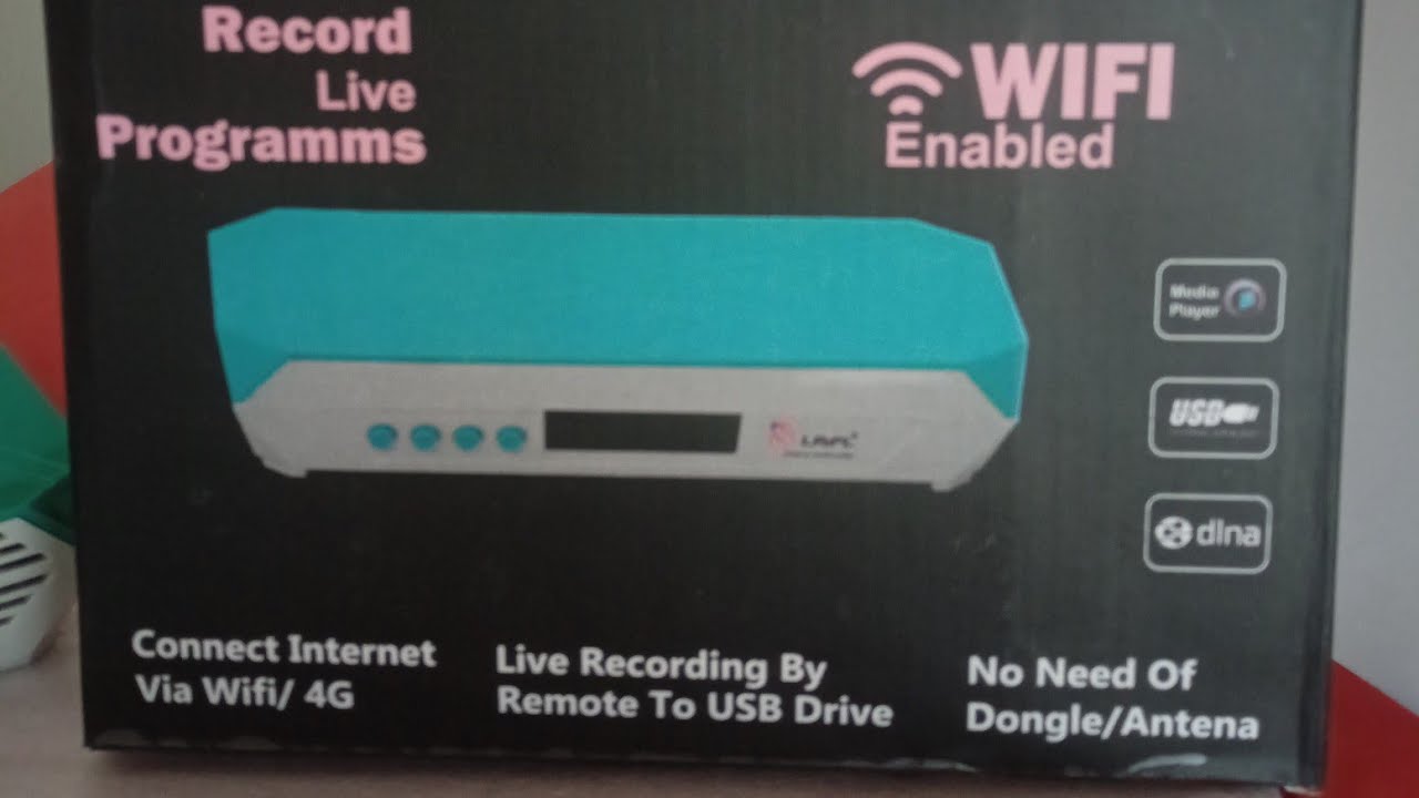 LRiPL LR26W in built wi fi H265 HD Set top box unboxing in hindi - YouTube