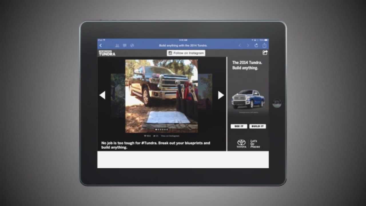 Moontoast Success Story: Toyota Tundra Instagram - YouTube