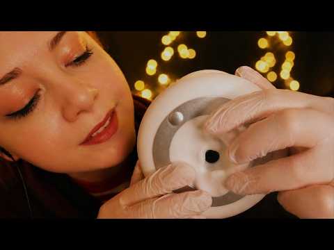 ASMR Inside Ear Sensations | Finger Ear Cleaning, Gloves & Air Blowing