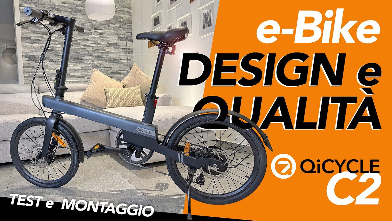 E-BIKE QiCYCLE C2: DESIGN e QUALITÀ GREEN - YouTube
